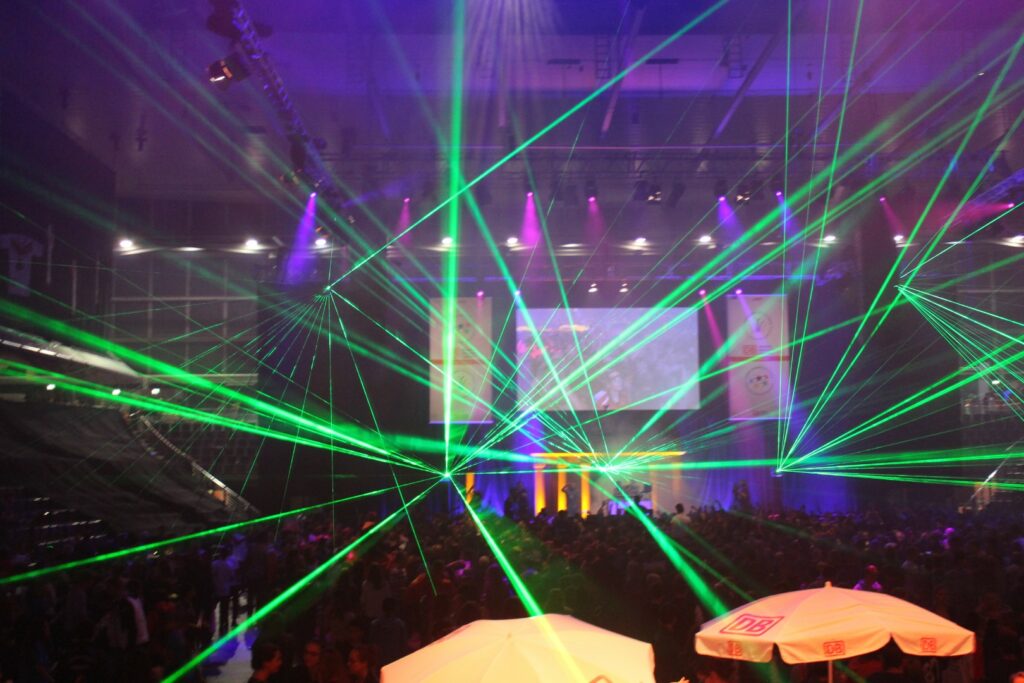 Lasershow oder Showlaser für unvergessliche Events